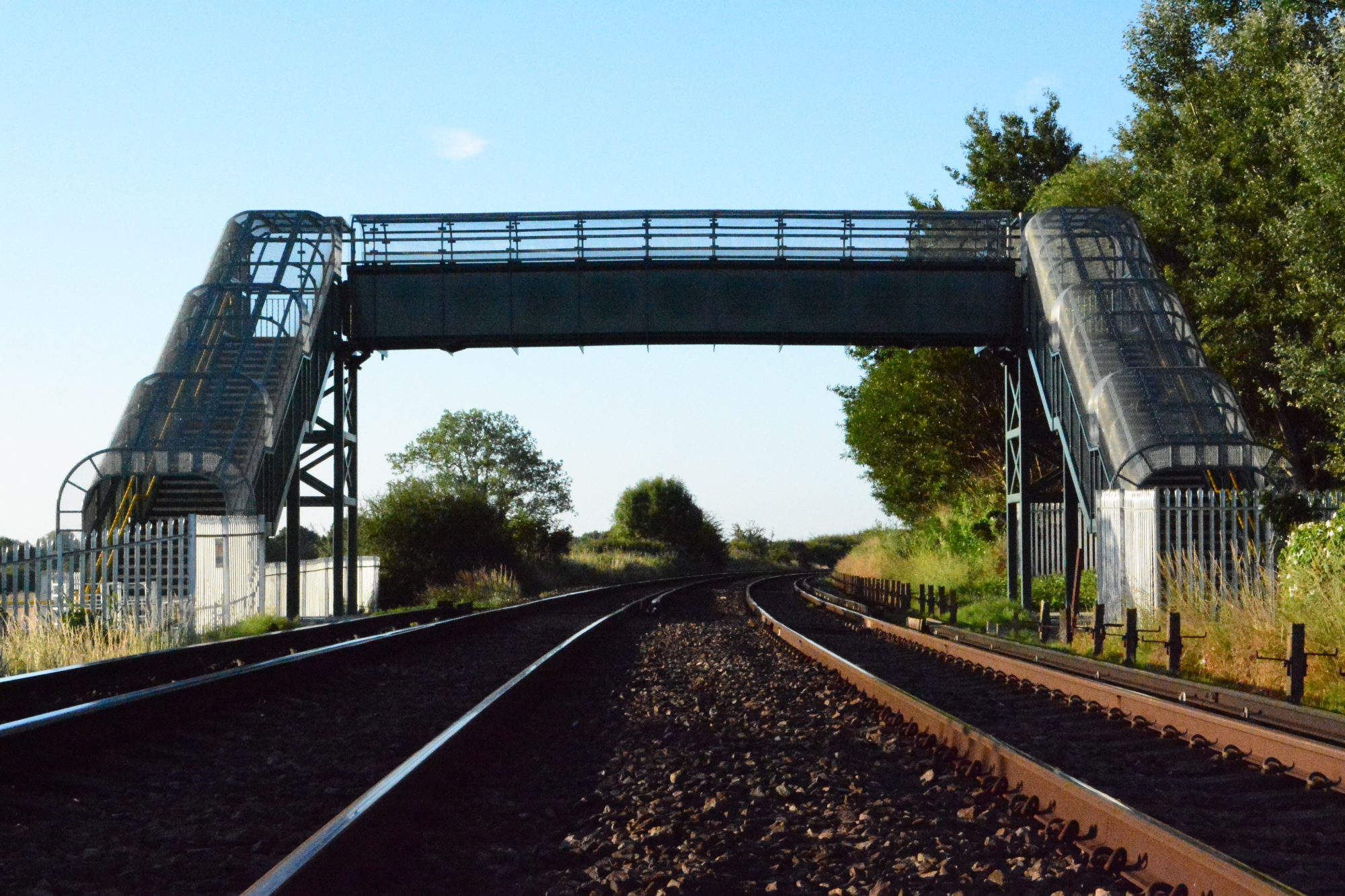 Modular accessible station footbridge at Stowmarket | RailUK Forums